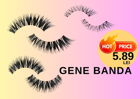 Gene false Splendor si produse pentru makeup. Ofertele te asteapta acum!